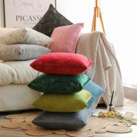 China Nondisposable Soft Texture Polychrome Wrinkled Eight Character Cushion Pillow for All-age for sale