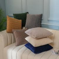 China Nondisposable Soft Texture Polychrome Wrinkled Eight Character Cushion Pillow for All-age for sale