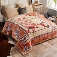 China Woven Polyester Sublimation Blanket for Luxury Bed Printed Home Blanket in Winter for sale