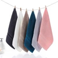 China Hotel Bathroom Quick Drying Towel Custom Logo Mini Cotton Hand Towels for Luxury Bath for sale
