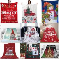 China Super Soft Customized Size Flannel Throw Blanket in Holiday Style Printed Decorations for sale