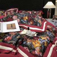 China Summer Season Four-Piece Set 100% Long-staple Cotton Digital Print Customized Designs for sale