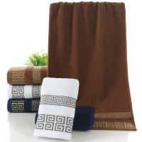 China Custom Logo Beauty Spa Cotton Towels for Hairdressing and Barber Shop for sale