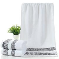 China Custom Logo Beauty Spa Cotton Towels for Hairdressing and Barber Shop for sale
