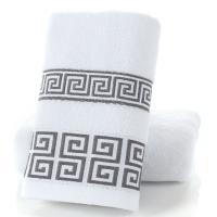 China Custom Logo Beauty Spa Cotton Towels for Hairdressing and Barber Shop for sale