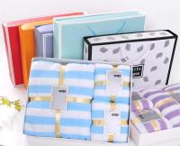 China Thickened Warp Knitted Plush Cationic Set 3 in 1 Towel for Adults Designer Microfiber for sale