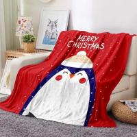 China Solid Color Children's Printed Blanket in Flannel for Cozy Christmas Sweater Wear for sale