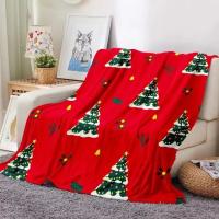 China Solid Color Children's Printed Blanket in Flannel for Cozy Christmas Sweater Wear for sale
