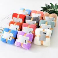China Thick Absorbent Coral Fleece Bath Towel Set Regular Size 70*140cm 35*75cm 1 Piece for sale