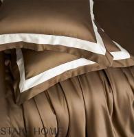 China 100% Cotton Bedding Set Custom Size Duvet Cover and Bed Sheet for Luxury 5 Star Hotels for sale