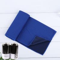 China Custom Logo Polyester Microfiber Cooling Towel for Sports and Outdoor Activities for sale