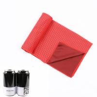 China Custom Logo Polyester Microfiber Cooling Towel for Sports and Outdoor Activities for sale