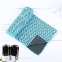 China Custom Logo Polyester Microfiber Cooling Towel for Sports and Outdoor Activities for sale