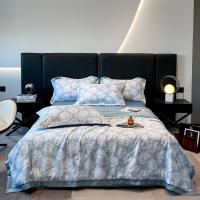 China National Standards Color Fastness Grade Ice Silk Bedding Set Bed Cover Sheet for 2.0m Bed for sale
