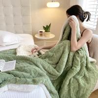 China Multifunctional Reversible Fleece Blanket 180*200cm 2.5kg Bedroom Essential for sale