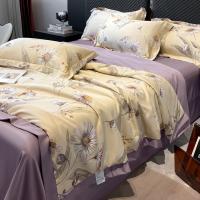 China National Standards Color Fastness Grade Ice Silk Bedding Set Bed Cover Sheet for 2.0m Bed for sale