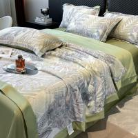 China National Standards Color Fastness Grade Ice Silk Bedding Set Bed Cover Sheet for 2.0m Bed for sale