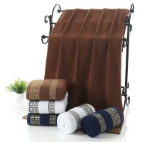 China 3kg Luxury Hotel Embroidery Custom Thick Super Soft Bathroom Bath 100% Cotton Towel Sets for sale