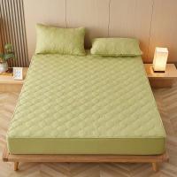 China Fashion Washed Cotton Comforter Set Mattress Protector for Twin Full King Queen Size for sale