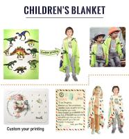China Popular Super Soft Solid Color 100 Polyester Striped Throw Blanket for Modern Design for sale