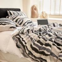 China 2023 Custom Newest Design Fashion Nondisposable Blanket within Karol G and Bad Bunny for sale