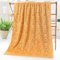 China Non Shedding Beach Towels with Absorbent Polyester Fabric and Cute Rabbit Design for sale