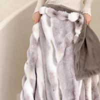 China 2023 Custom Newest Design Fashion Nondisposable Blanket within Karol G and Bad Bunny for sale