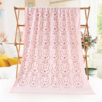 China Non Shedding Beach Towels with Absorbent Polyester Fabric and Cute Rabbit Design for sale