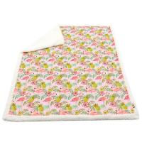 China Christmas Customized Printed Sherpa Throw Soft Cozy Plush Fleece Blankets for Bedding for sale