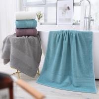 China Luxury Hotel Towel Set Custom Embroidery Logo 100% Cotton White Bath Hand Face Towels for sale