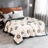 China Multifunctional Popular Sublimation Blanket for Winter Luxury Bed Printed Home Blanket for sale