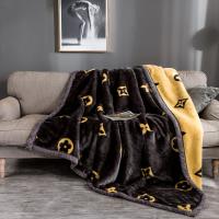 China Brushed Pattern Fluffy Bedding Blankets for Winter Sublimation Luxury Blanket for sale