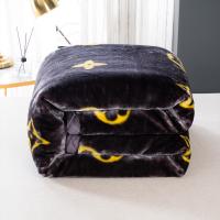 China Brushed Pattern Fluffy Bedding Blankets for Winter Sublimation Luxury Blanket for sale