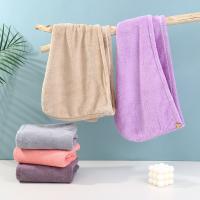 China Home Hotel Spa Microfiber Shower Cap for Dry Hair Towel Promotion for sale