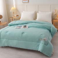 China Sustainable Polyester Quilt Cotton Linen Blend Dual- for Spring and Autumn Winter Hotel for sale