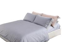 China 3-4kg Luxury Satin Silk Hotel Bedding Set with Beautiful Exquisite Jacquard Pattern for sale