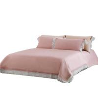 China 3-4kg Luxury Satin Silk Hotel Bedding Set with Beautiful Exquisite Jacquard Pattern for sale