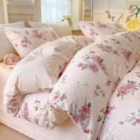 China All-Season Comforter Set A-Class Aerobic Double Layer Yarn Four-Piece Set from France for sale