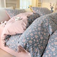 China All-Season Comforter Set A-Class Aerobic Double Layer Yarn Four-Piece Set from France for sale