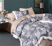 China Endless Pattern Type 300tc Thread Count Bedsheets Set in Floral Printed 100% Cotton for sale