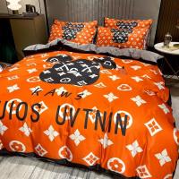 China King Size Bedding Set 100% Polyester 3D Printed Bed Cover Luxury Bed Sheets Modern Style for sale
