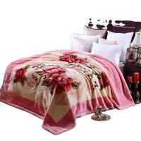 China Stay Warm and Comfortable with our Double Thick Chunky Soft Fleece Plush Bed Blanket for sale