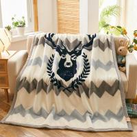 China Stay Warm and Comfortable with our Double Thick Chunky Soft Fleece Plush Bed Blanket for sale