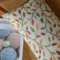 China Nondisposable Jacquard Willow Leaf Pillow 450/350g 3D Sanding Pillow Core Included for sale