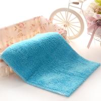 China Rectangle Microfiber Kitchen Cleaning Towel with Small Stripe Fabric and Customer Logo for sale