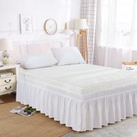 China Experience Ultimate Comfort with This All-Season Home Textile Solid Color Bed Skirt for sale