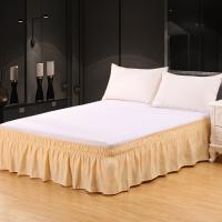China Experience Ultimate Comfort with This All-Season Home Textile Solid Color Bed Skirt for sale