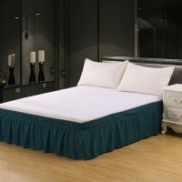 China Experience Ultimate Comfort with This All-Season Home Textile Solid Color Bed Skirt for sale