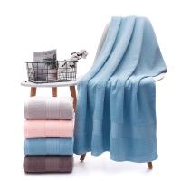 China Cut Off Jacquard Plain Color Pure Cotton Towel with Soft and Absorbent Woven Fabric for sale