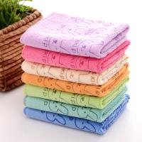 China Soft Skin Friendly Microfiber Cartoon Printed Hand Towel for Children's Kindergarten for sale